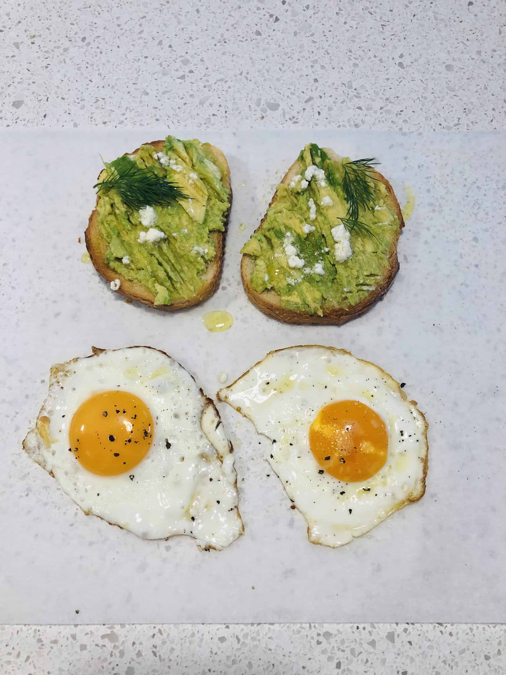 Smashed Avocado with Creamy Feta - Mrsfoodiemumma