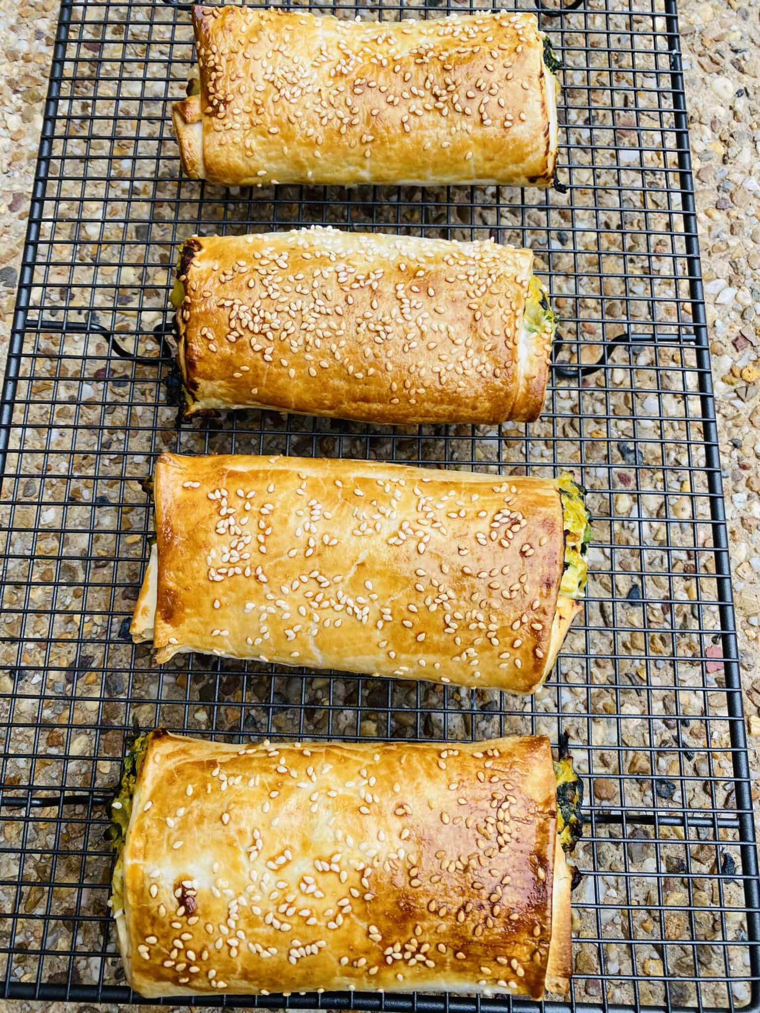 Vegetable and Ricotta Rolls - Mrsfoodiemumma - Entertaining